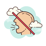 No Yelling icon in Cloud Style