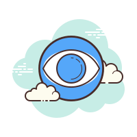 CBS icon in Cute Outline Style