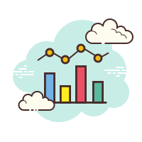 Combo Chart icon in iOS Style