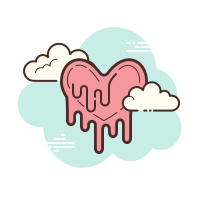Melting heart emoji Icons – Download for Free in PNG and SVG