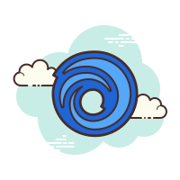 Ubisoft Icon im Gradient Line Stil