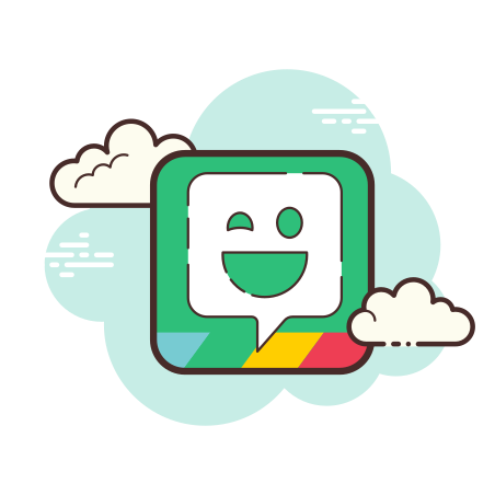 Bitmoji icon in Cloud Style