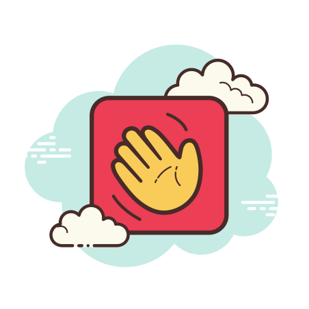 Houseparty icon in Cloud Style