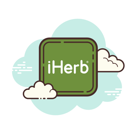 iHerb icon in Cloud Style