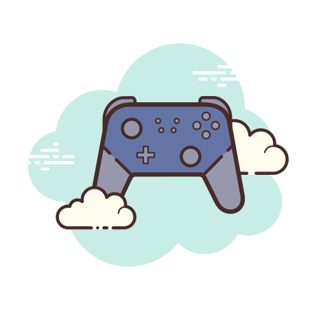 Nintendo Switch Pro Controller icon in Cloud Style