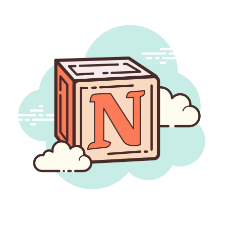 Notion icon in Cloud Style