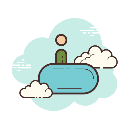 Travelator icon in Cloud Style