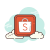 Shopee icon in Cloud Style