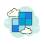 SendGrid icon in Cloud Style
