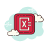 Photomath icon in Cloud Style