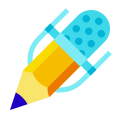 Notability icon in Color Glass Style