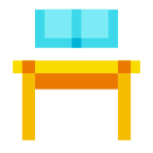 Above Prepositions icon in Color Glass Style