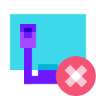 No Network icon in Color Glass Style