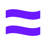 Approximately Equal icon in Color Glass Style