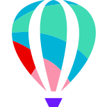CorelDraw icon in Color Glass Style
