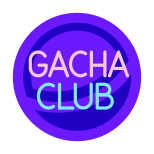 Gacha Club icon in Color Glass Style