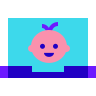 Baby App icon in Color Style