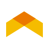 Chevron Up icon in Gradient Line Style