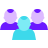Conference icon in Cute Outline Style