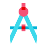 Drafting Compass icon in Windows Metro Style