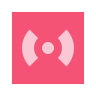 Fire Alarm Box icon in Material Two Tone Style