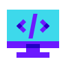 Google Code icon in Cute Color Style