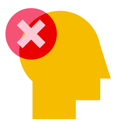 Disapprove icon in Color Glass Style