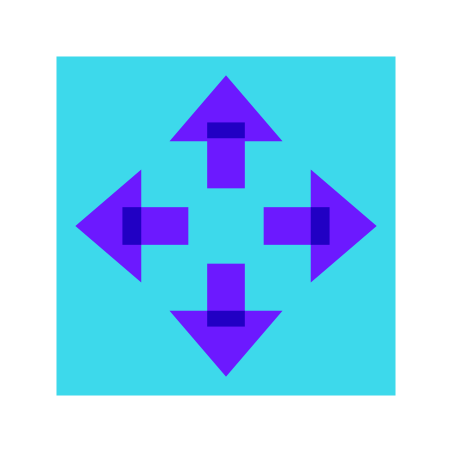 Fit to Page icon in Color Glass Style