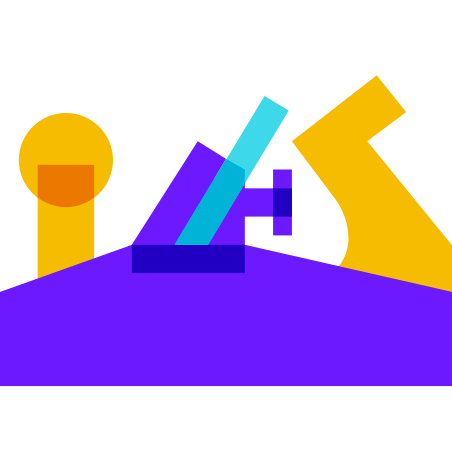 Hand Plane icon in Color Glass Style