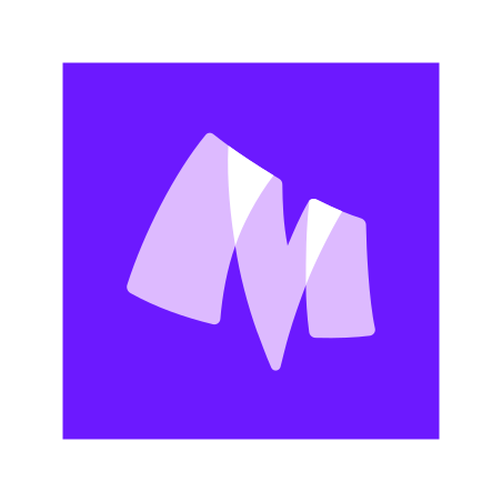 Manta App icon in Color Glass Style