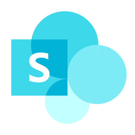 Microsoft Sharepoint 2019 icon in Color Glass Style