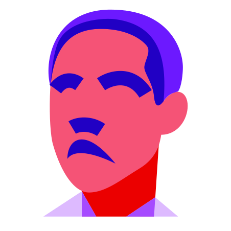 not bad meme icon in Color Glass Style