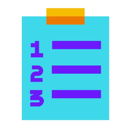 Shortlist icon in Color Glass Style