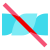 Do Not Wring icon in Color Glass Style