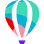 CorelDraw icon in Color Glass Style