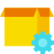 Box Settings icon in Color Glass Style