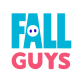Fall Guys icon in Color Glass Style