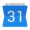 Google Calendar icon in Color Style
