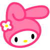 My Melody icon in Color Style