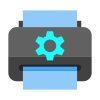 Printer Maintenance icon in Color Style