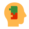 Problem Solving Skills icon in Color Style