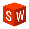 SolidWorks icon in Color Style