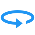 3D Rotate icon in Color Style