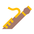 Bassoon icon in Color Style
