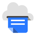 Google Cloud Print icon in Color Style