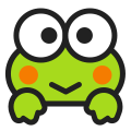 Keroppi icon in Color Style