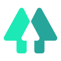 Ícone de Linktree no estilo Cor