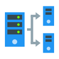Load Balancer icon in Color Style