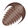 Trilobite icon in Color Style