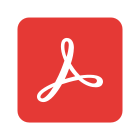 Adobe Acrobat Reader icon in Color Style